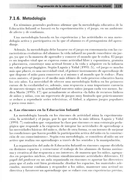 didactica pascual 7 1 6 metodologia musica en ed primaria pdf