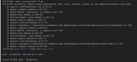 syntaxerror block scoped declarations let const function class