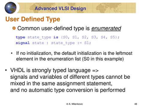 Cpe 626 Advanced Vlsi Design Lecture 2 Vhdl Recapitulation Aleksandar