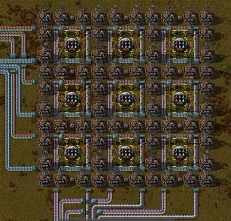 My Endgame Lab With Belts R Factorio
