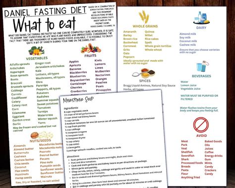 Buy Daniel 21 Day Fasting Diet Food List And Diet Guide Patient Online