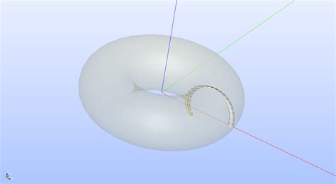 Issue With Constructing A Pipe On A Torus P Q Knot Cross Section Not Conserved Use Of The