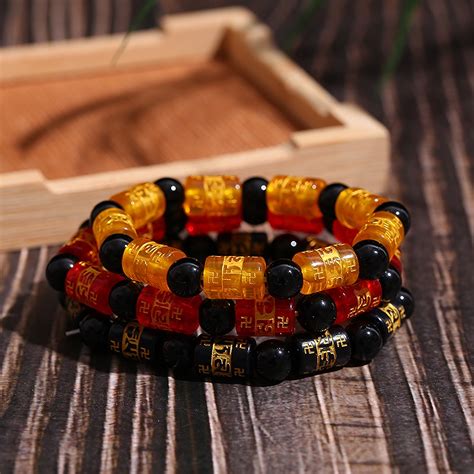 Fengshui Lucky Braceletmantra Buddhist Braceletsix Words Scripture