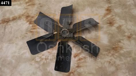 Generator Radiator Cooling Fan Oshkosh Equipment