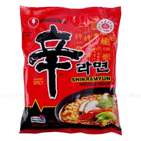 Mì Cay Nongshim Shin Ramyun Gói 120G