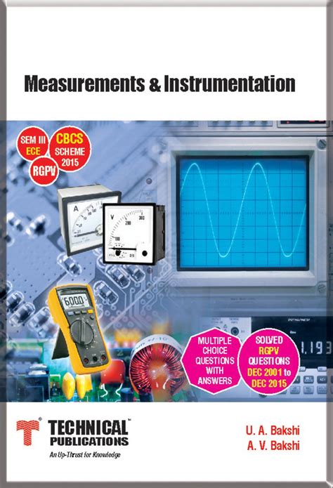 Measurements And Instrumentation For Rgpv Sem Iii Ece Cbcs Scheme 2015 Books