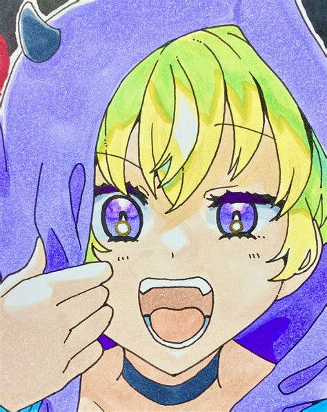 カガミツキのイラスト