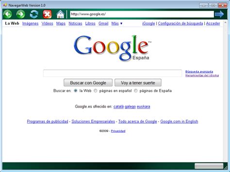 Creacion de un navegador Web NET C Categoria Programacion Catálogo de articulos CodigoCero