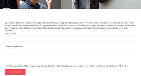 how to create a custom reset password page qode interactive