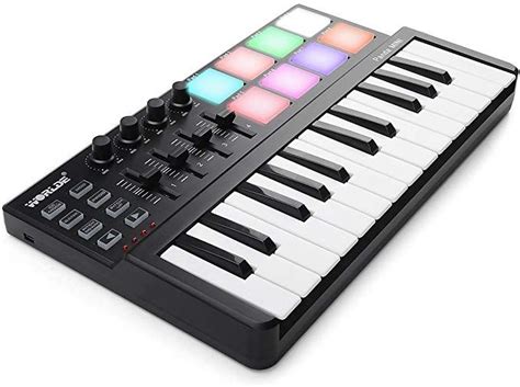Worlde Panda Mini Portable 25 Keys Usb Keyboard Midi Controller With
