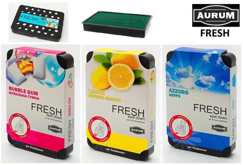 Ароматизатор Aurum Fresh под сиденье Mix Id 1574410614 цена 180
