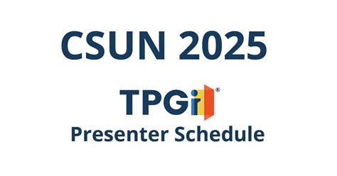 Dennis Deacon On Linkedin Csun 2025 At Conference Tpgi Sessions Tpgi