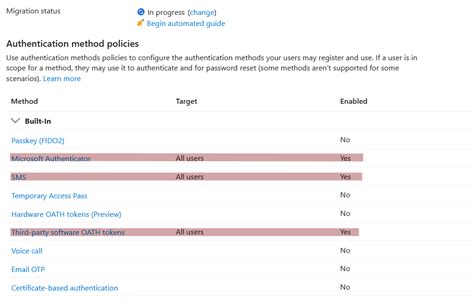 Guide New Authentication Methods Policy Migration Entralab