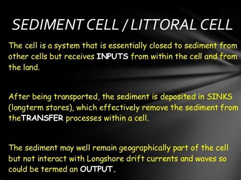 Sediment Cell Lesson 10
