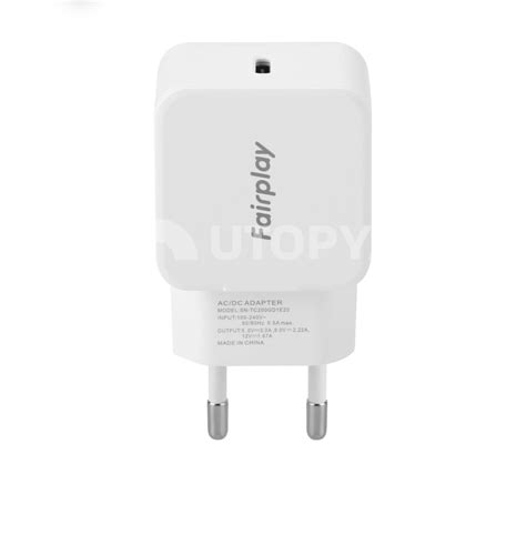 Chargeur Secteur Usb C 20w Fairplay Verona Sympros