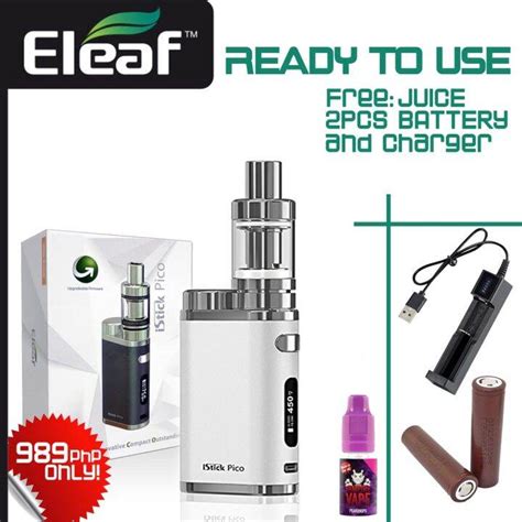 Complete Set Pico Kit W With Battery Charger Juice Lazada PH