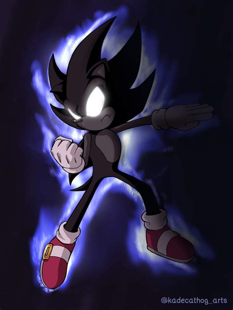 Dark Sonic Doodle Sonic The Hedgehog Amino