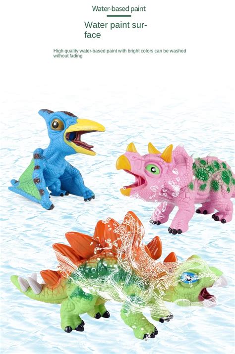 Soft Glue Q Edition Cute Dinosaur Toy Simulated Dinosaur T Rex Spinosaurus Pterosaur Carnosaur