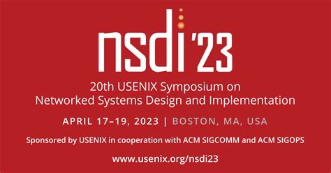 Nsdi 23 Fall Accepted Papers Usenix