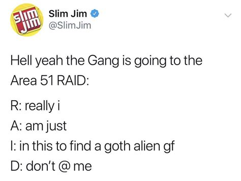 Thanks I Hate Slim Jim On Twitter Rtihi