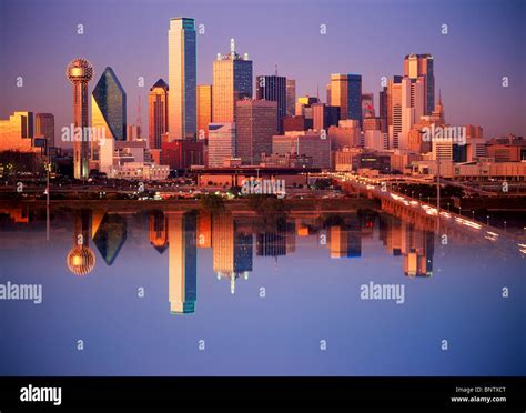Dallas Skyline Sunrise 6 42am In Dallas Texas Skyline Sunrise
