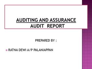 Audit Report PPTX