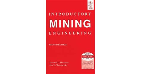 Introductory Mining Engineering International Edition Edition Second