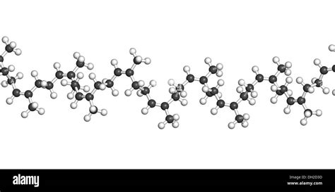 Natural Rubber Cis 1 4 Polyisoprene Chemical Structure Linear