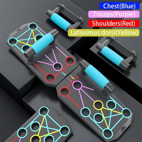 【local】12 In1 Multifunction Push Up Board Gym Body Training Pumping Board Training System