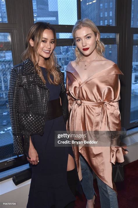 Actors Jamie Chung And Skyler Samuels Pose During News Photo Getty Images