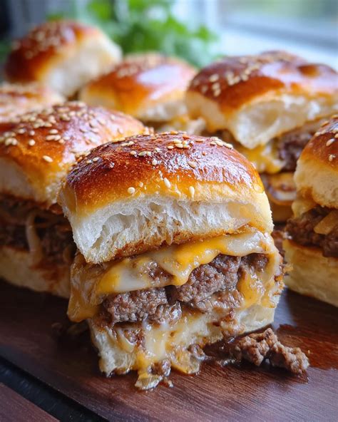 Cheeseburger Sliders The Ultimate Irresistible Delight