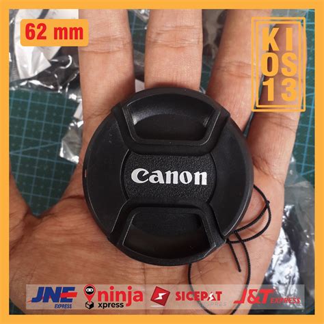 Jual Lens Cap Canon 62mm Tutup Lensa Canon 62 Mm Shopee Indonesia