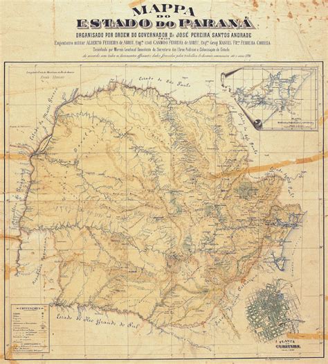 Coletânea de Mapas Históricos do Paraná Instituto Água e Terra