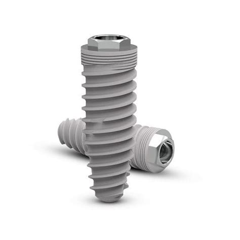 Conical Dental Implant Zm1® Ziacom Medical Titanium External