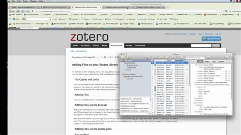 Adding Files To Zotero YouTube