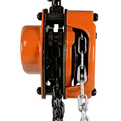 SuperHandy Manual Chain Block Hoist Come Along 1 Ton 2200Lbs Capacity