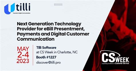 Utilli Software Is Excited To Announce Its Participation At Cs Week
