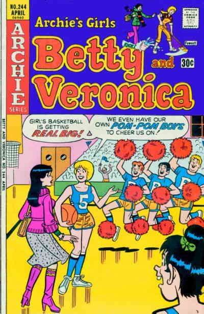 Archies Girls Betty And Veronica 244 Fn Archie April 1976 Male