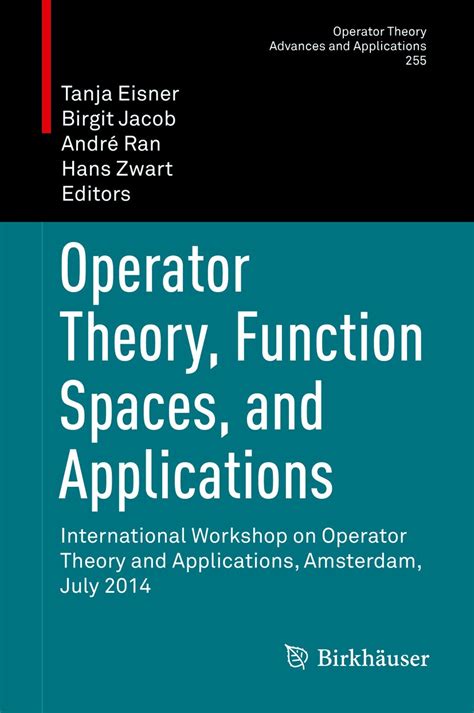 operator theory function spaces and applications international