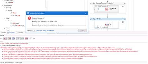 The Uielement Is No Longer Valid When Click On Date Dropdown Arrow