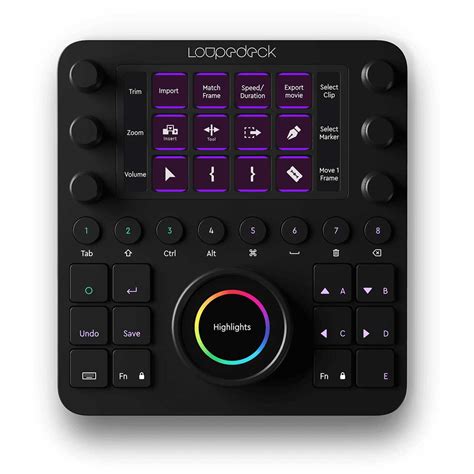 Loupedeck CT LDD 1903 Precision Video Editing Console For Live Streaming
