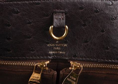 Louis Vuitton Brown Classic Monogram Canvas Ostrich And Python Etoile