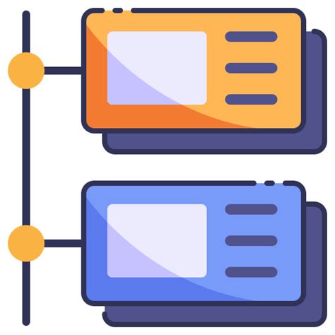 Workflow Generic Color Lineal Color Icon