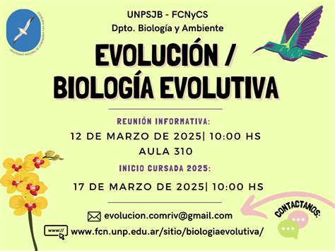 Evolución Biología Evolutiva