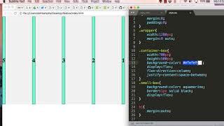 FlexBox Tutorial Part 1 Positioning Div S Inside Parent Container