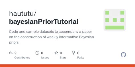 Github Haututu Bayesianpriortutorial Code And Sample Datasets To Accompany A Paper On The
