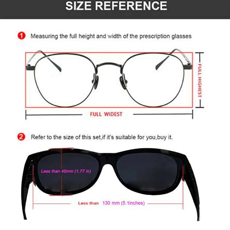 Solex Polarised Fit Over Prescription Glasses Uv400 High Protection