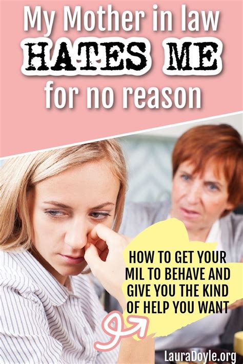 My Mother In Law Hates Me For No Reason Artofit