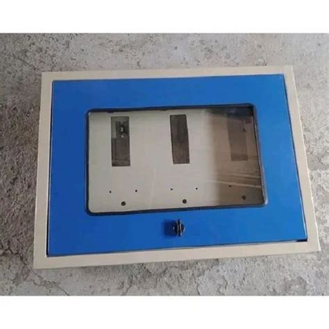 Mild Steel Single Door Electrical Control Panel Box For Junction Boxes Rectangular At Kg