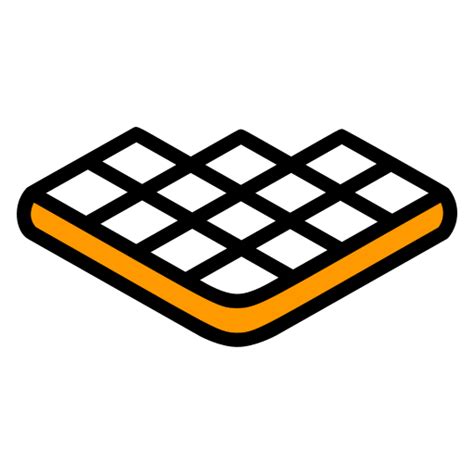 Waffle Generic Fill Lineal Icon